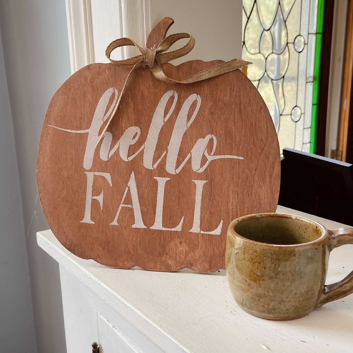 fall stencil ideas