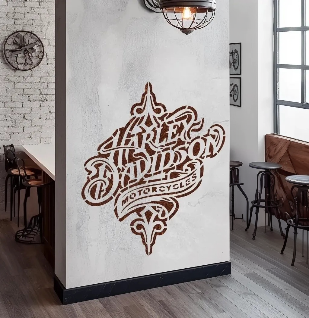 Rev Up Your Creativity with Biker Stencils | Harley Davidson Gas Tank ...
