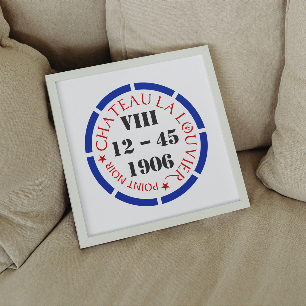 Vintage French Stencils | French Script, Patterns, Furniture Designs ...