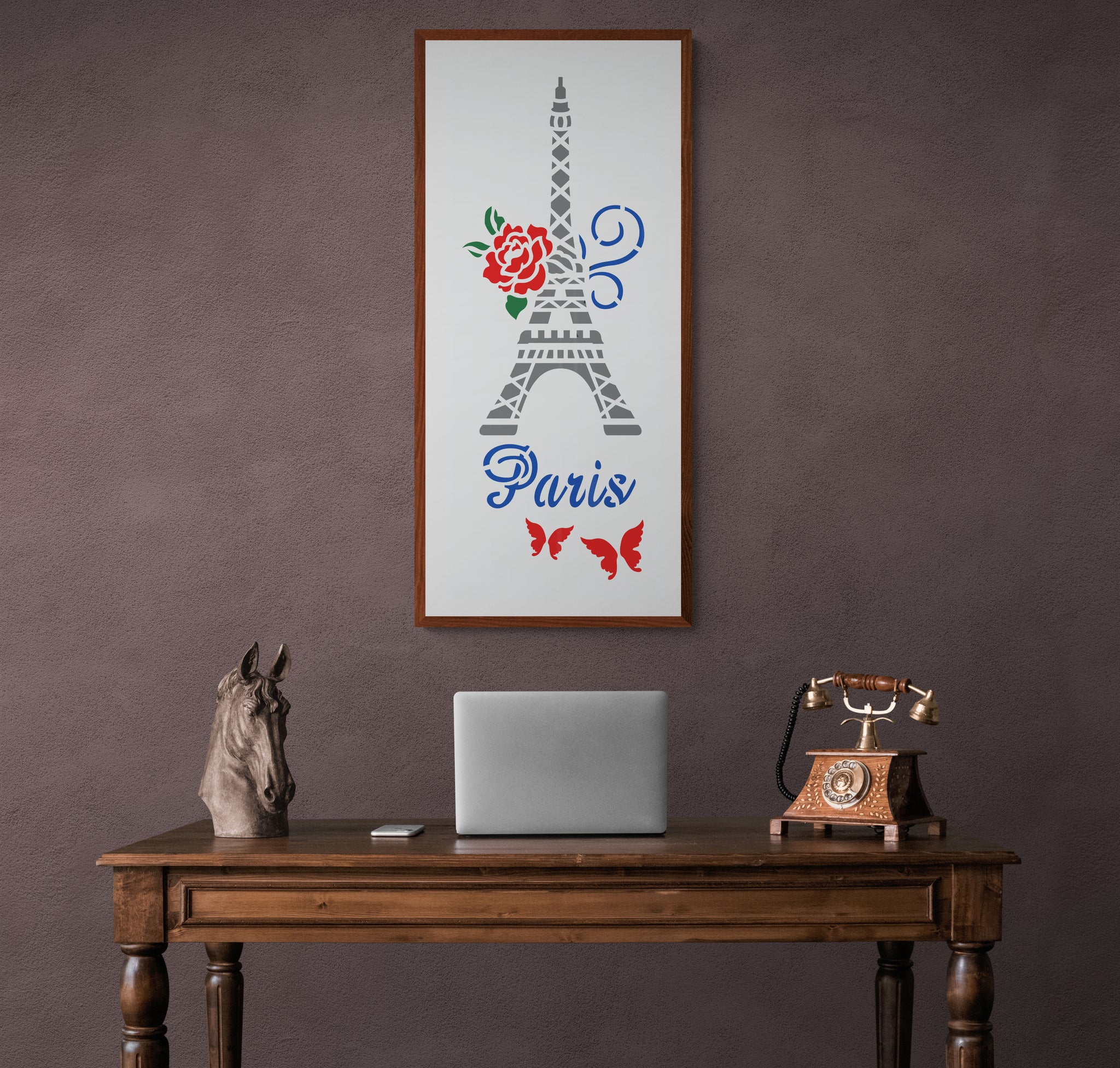 Vintage French Stencils | French Script, Patterns, Furniture Designs ...