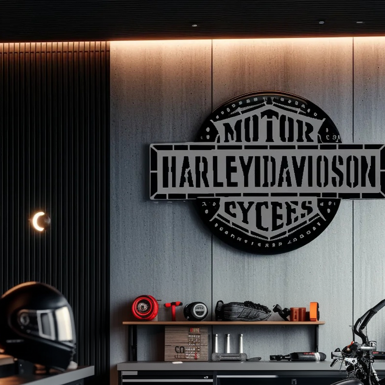 Rev Up Your Creativity with Biker Stencils | Harley Davidson Gas Tank ...