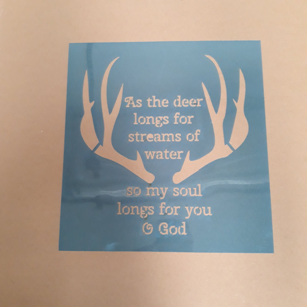 God Quote Stencils | Inspiring Love, Bible, and Religious Art — Stencil ...