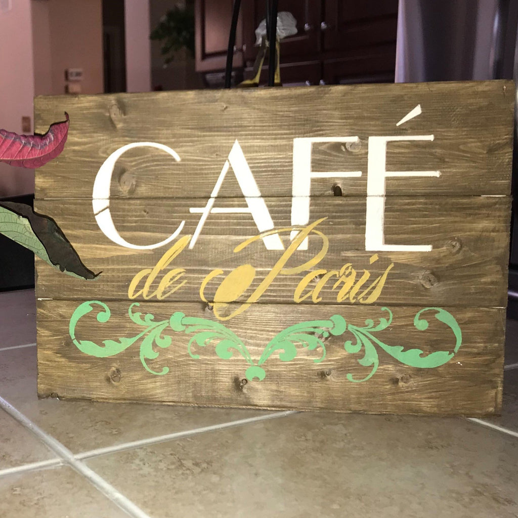 Vintage French Stencils | French Script, Patterns, Furniture Designs ...