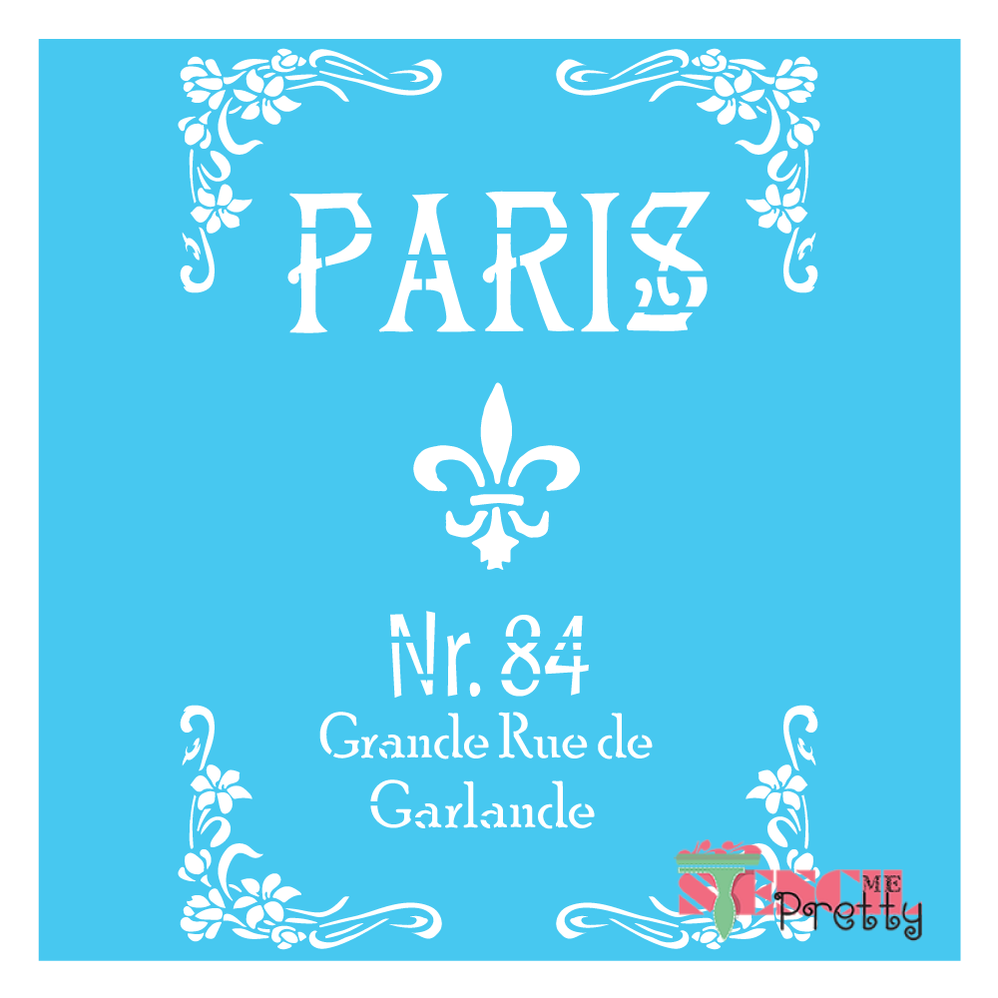 Vintage French Stencils | French Script, Patterns, Furniture Designs ...