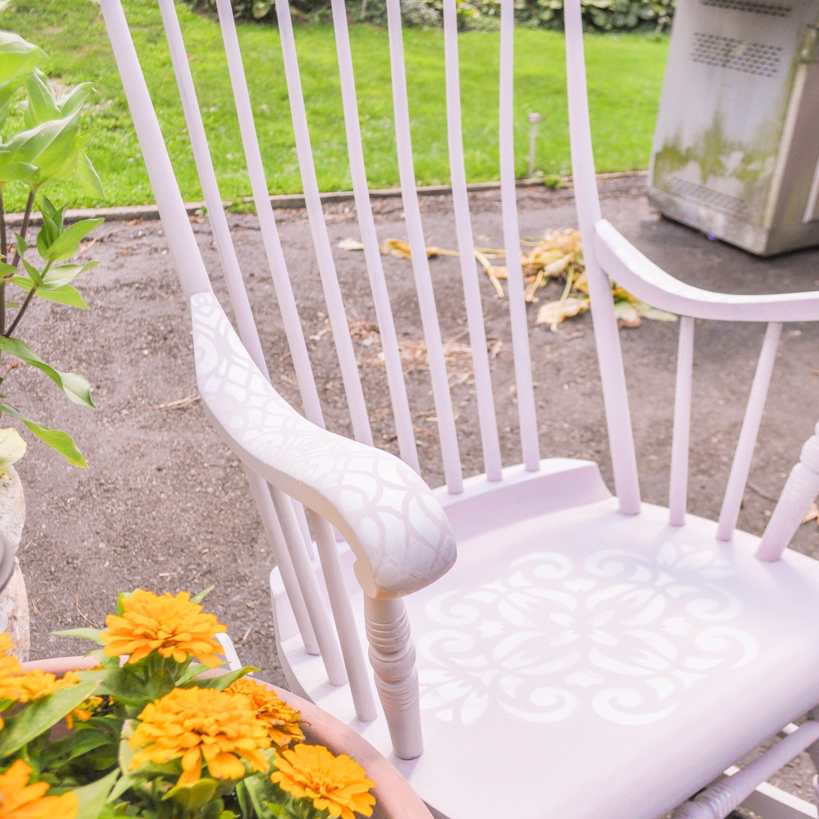 Chic Victorian Edge and Border Stencil for Painting Walls, Furniture ...