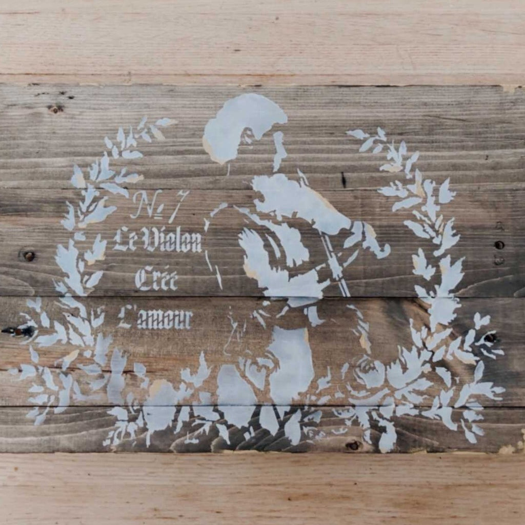 Vintage French Stencils | French Script, Patterns, Furniture Designs ...