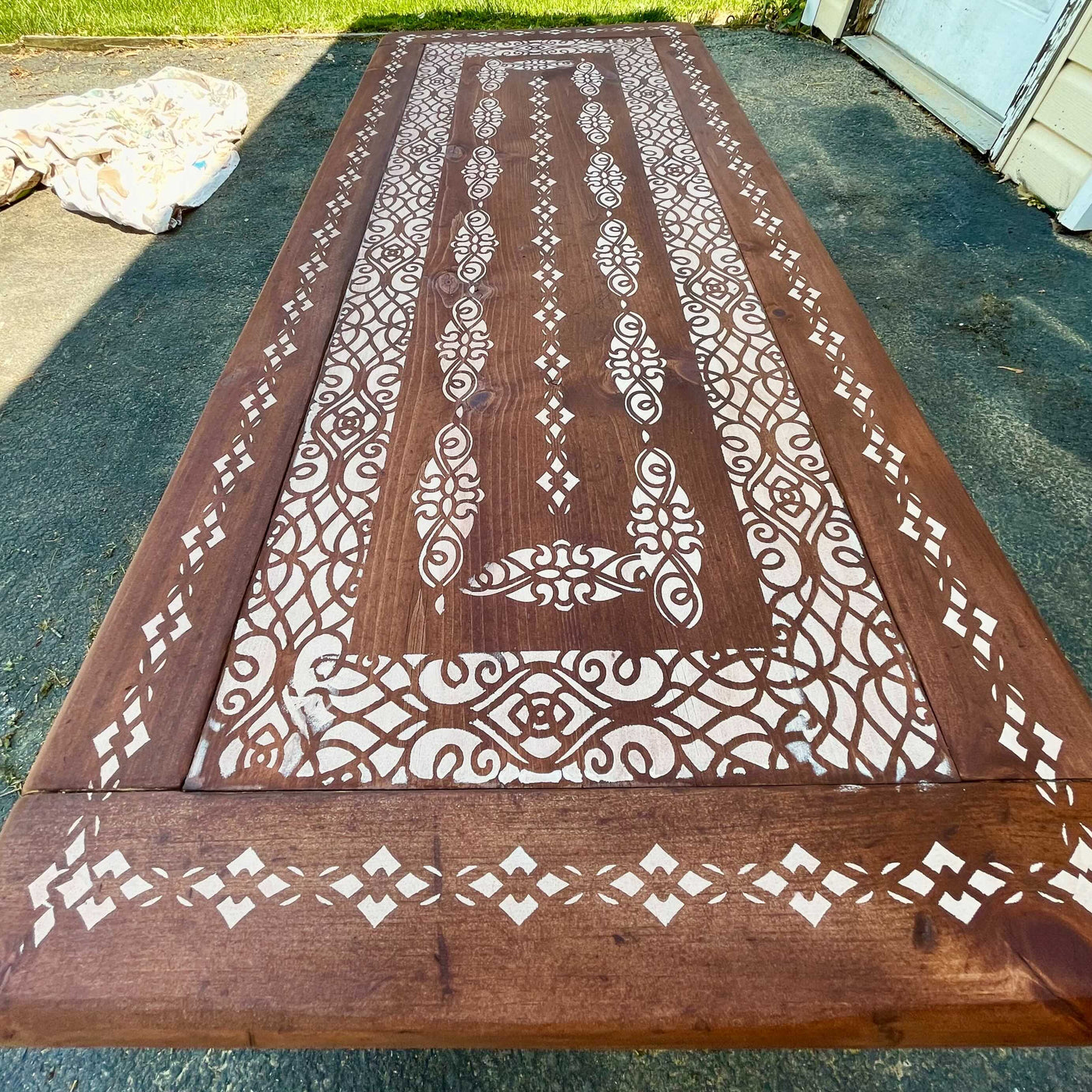 Chic Victorian Edge and Border Stencil for Painting Walls, Furniture ...