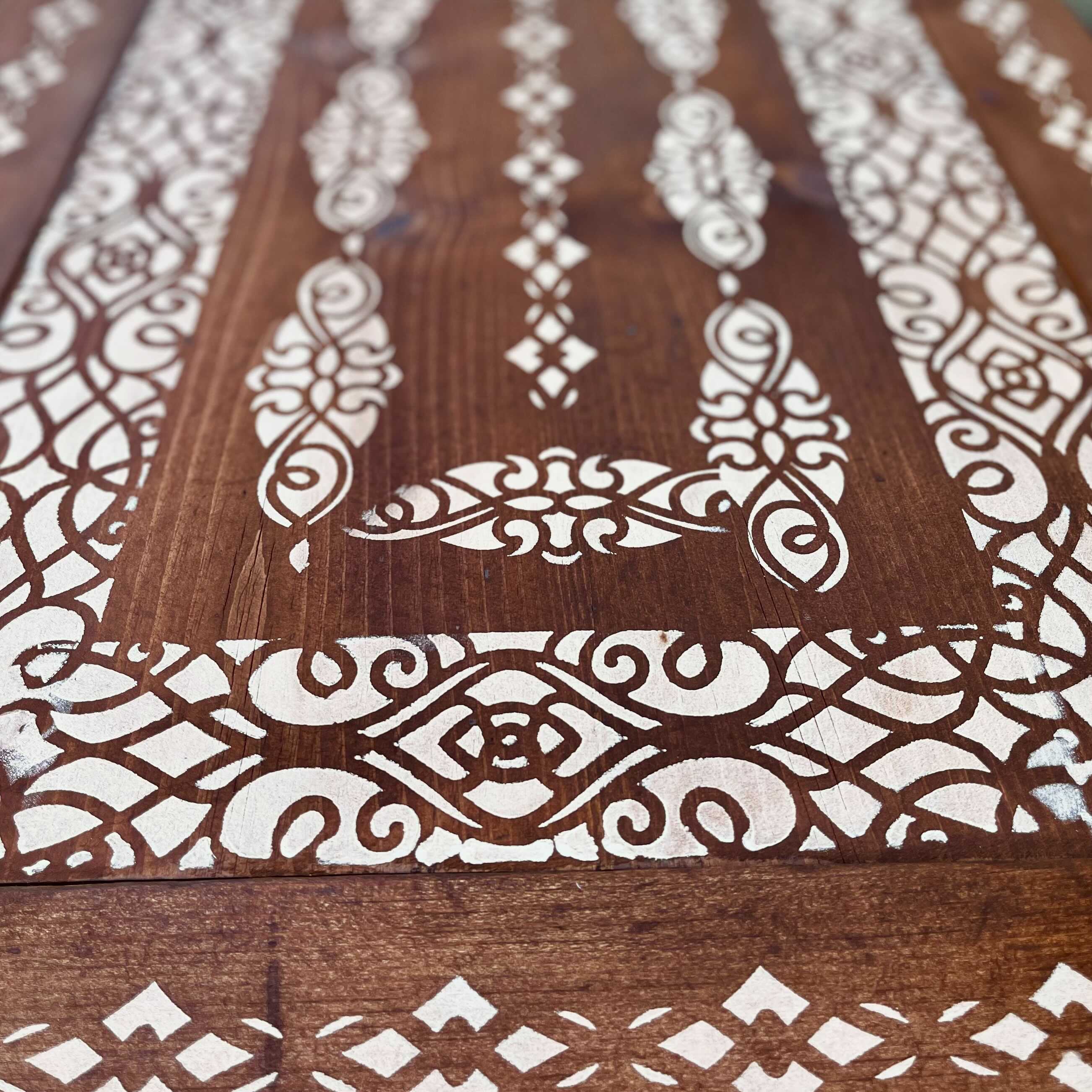 Chic Victorian Edge and Border Stencil for Painting Walls, Furniture ...