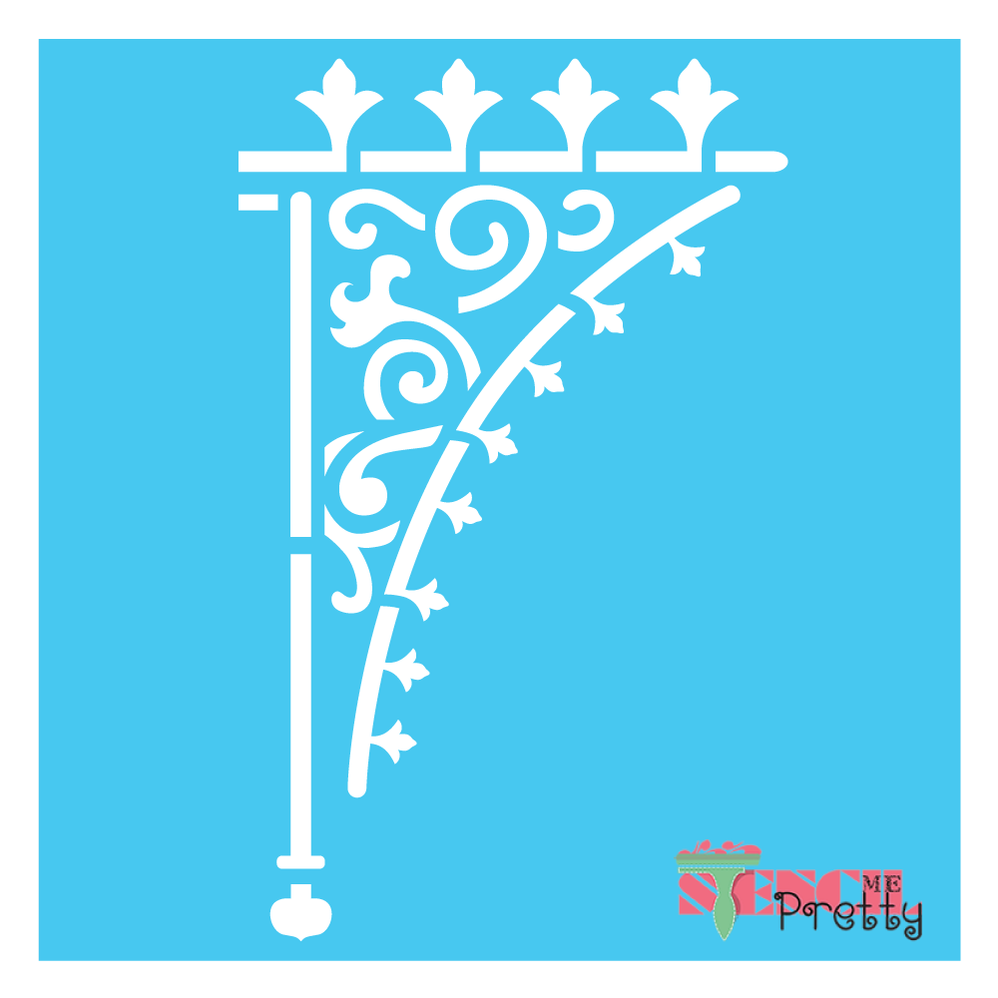 Edge, Border, Corner Stencils — Stencil Me Pretty