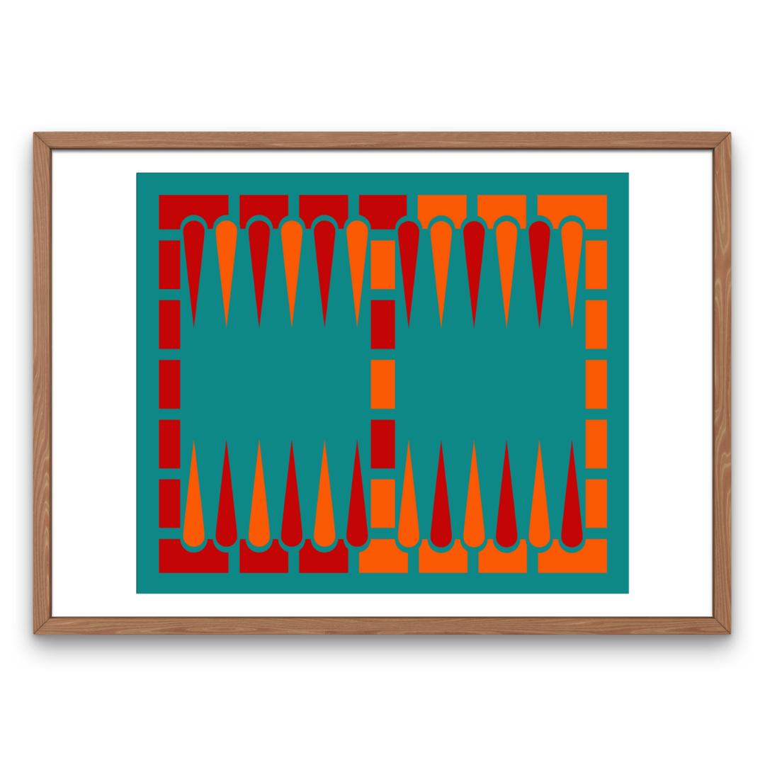 Backgammon Stencil Board Game Rustic Furniture Décor Template — Stencil ...