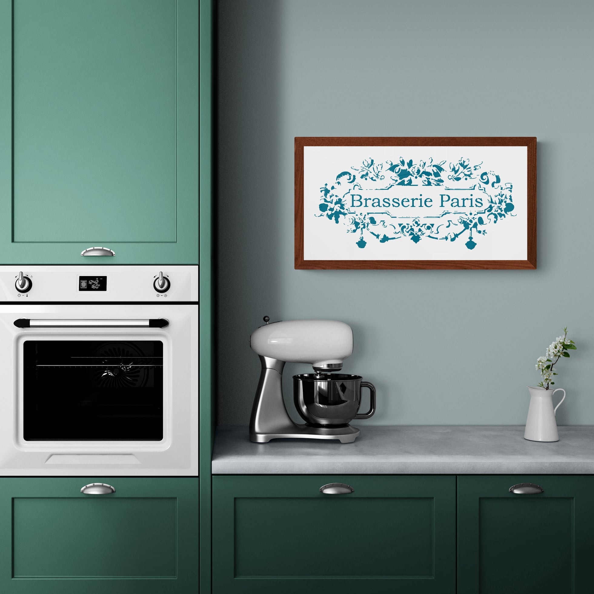 Vintage French Stencils | French Script, Patterns, Furniture Designs ...